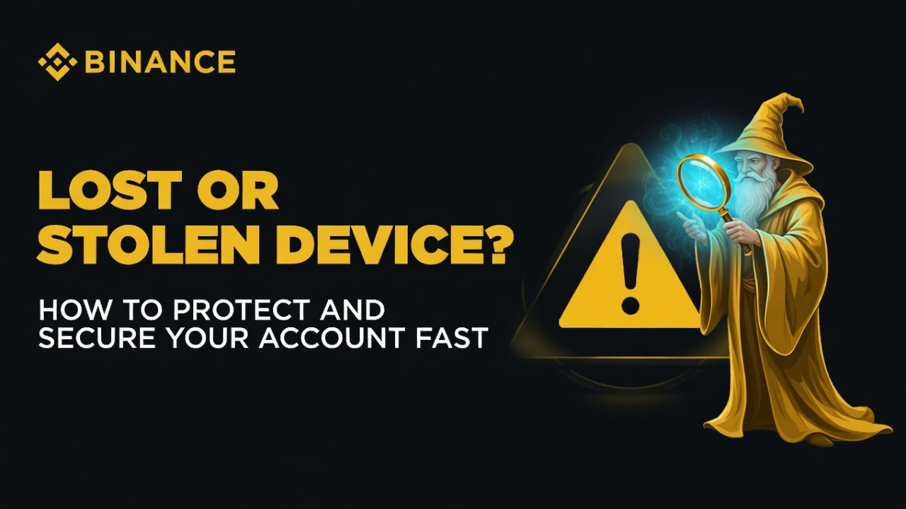 Binance Account Security: What To Do If You Lose Or Misplace Your ...
