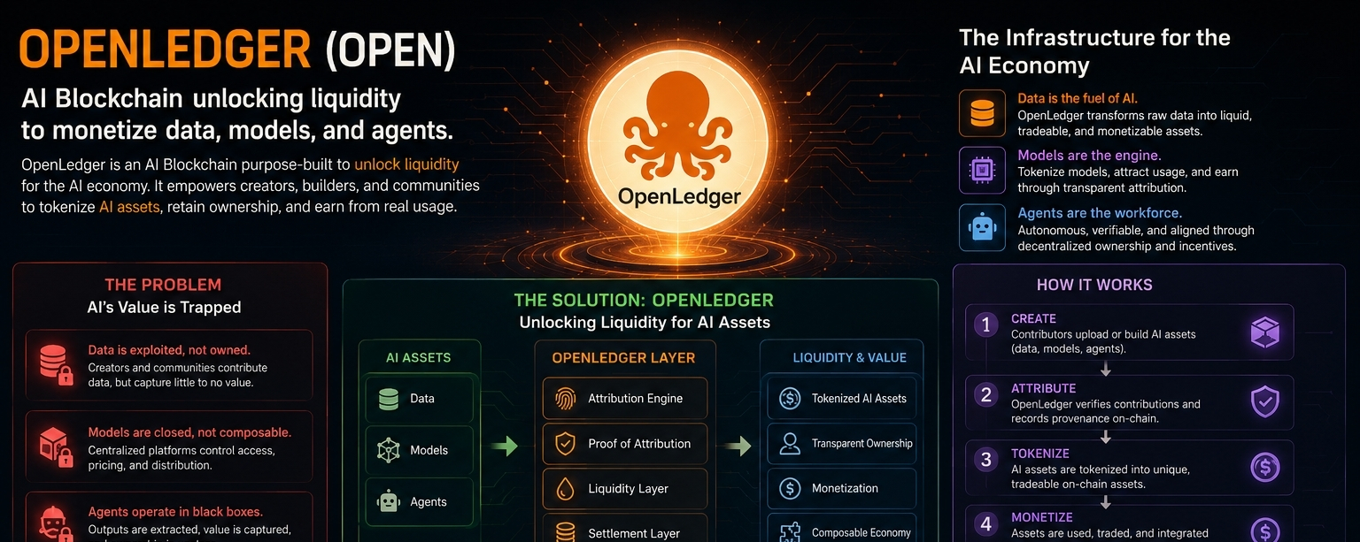 OpenLedgerはインテリジェンスの金融化に賭けている | Sia Lenne － Binance Square