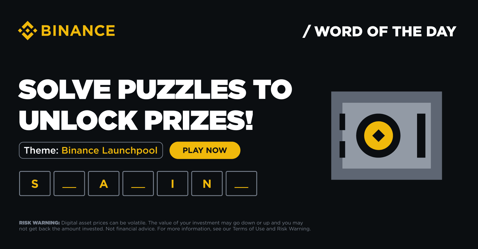 Word of the Day | Play the Crypto Word Game Today | Binance