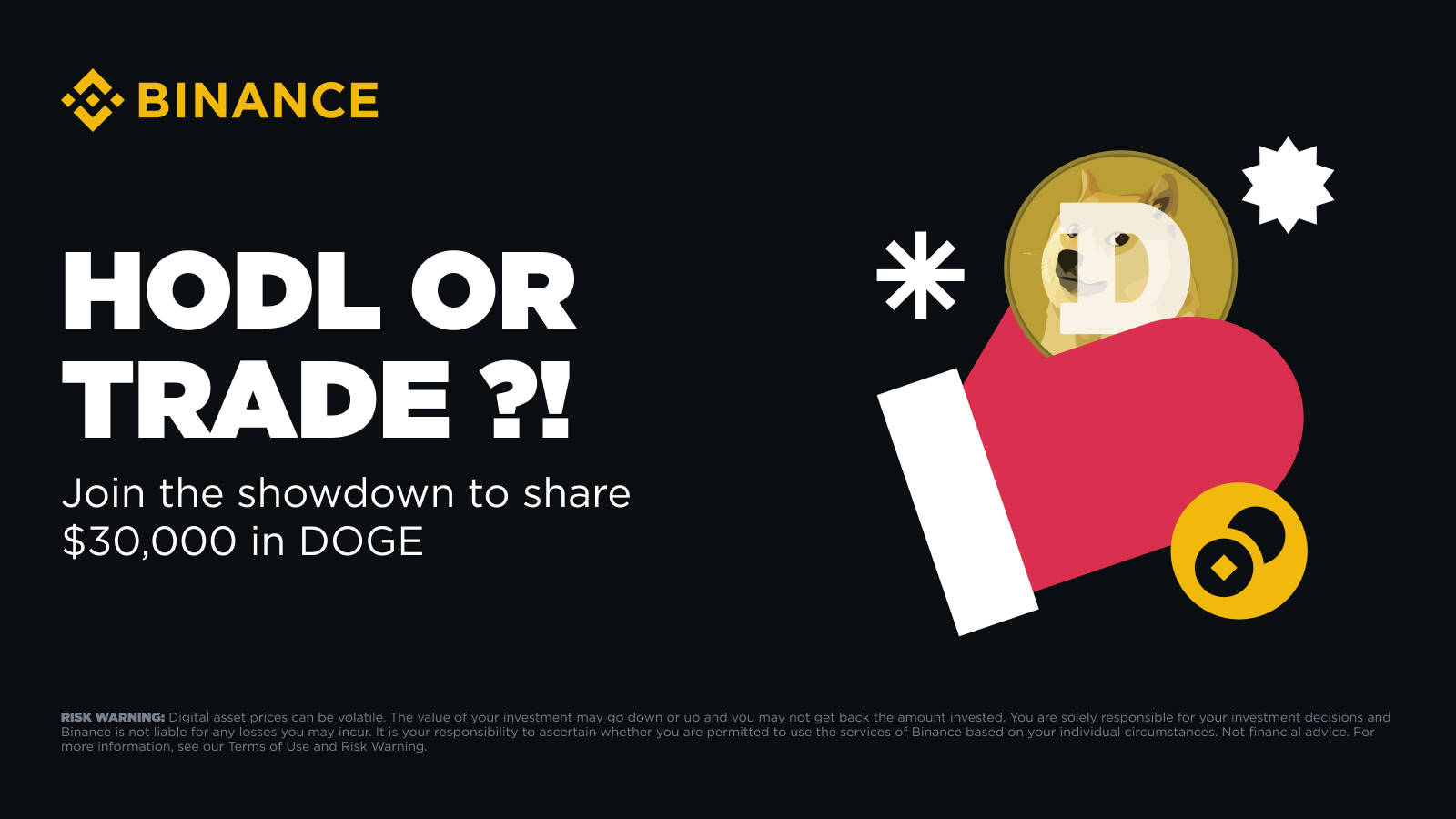 Binance Christmas 2024 - Crypto Showdown: HODL or Trade