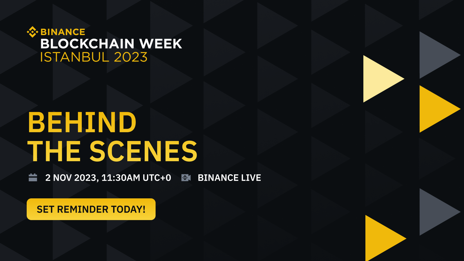 Binance Blockchain Week Istanbul 2023: Behind the Scenes | Binance Live