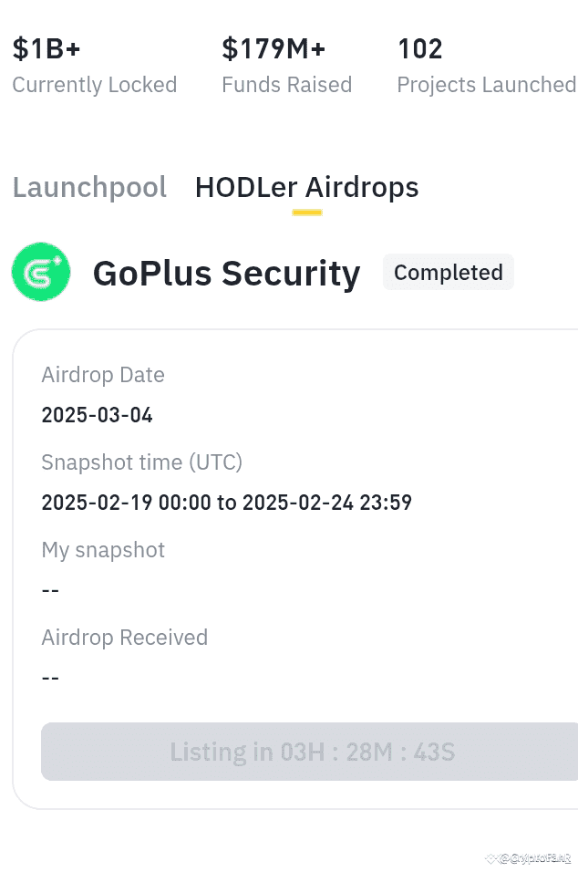 Wow 🤩 GoPlus Security Is Going Fast GPS COIN AIRDROP [CLIC ...