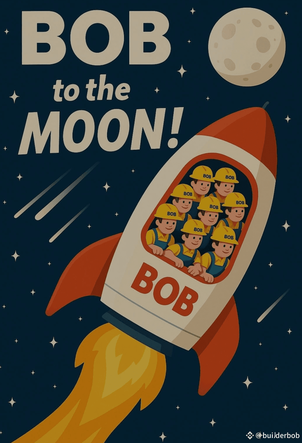 $BOB Memecoin of 2025? | builderbob on Binance Square