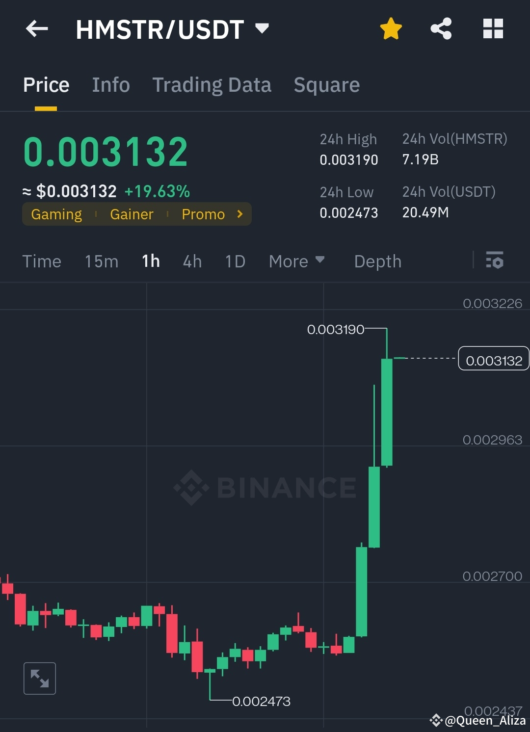 $HMSTR $HMSTR HMSTR/USDT: A Gaming Token | Bullish Buster on Binance Square