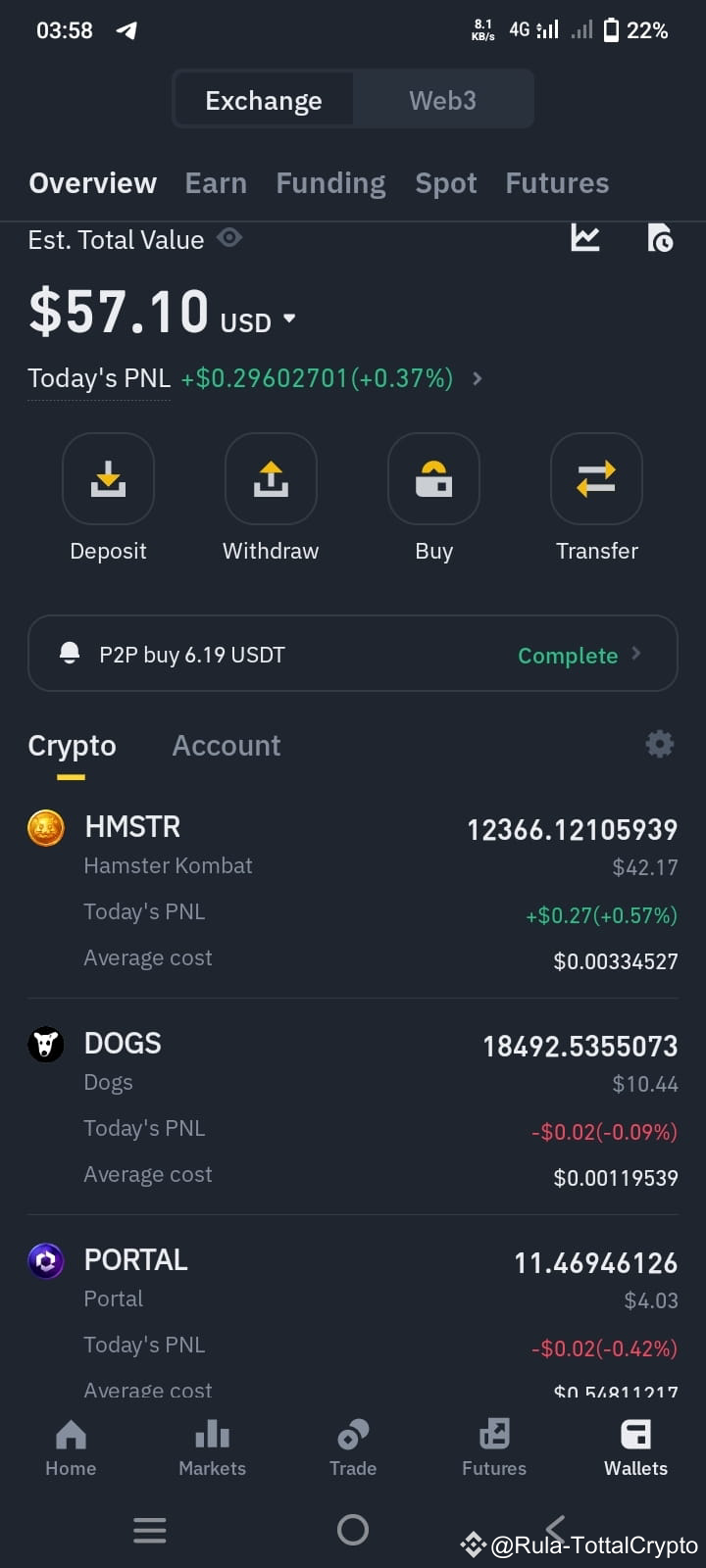 don't sale $HMSTR HOLD now seLL letter... | Rula-TottalCrypto on ...