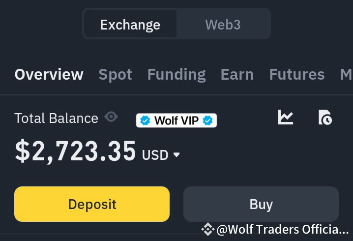 Grow your Capital step by step 💎 #signaladvisor $BTC | Wolf Traders Official on Binance Square