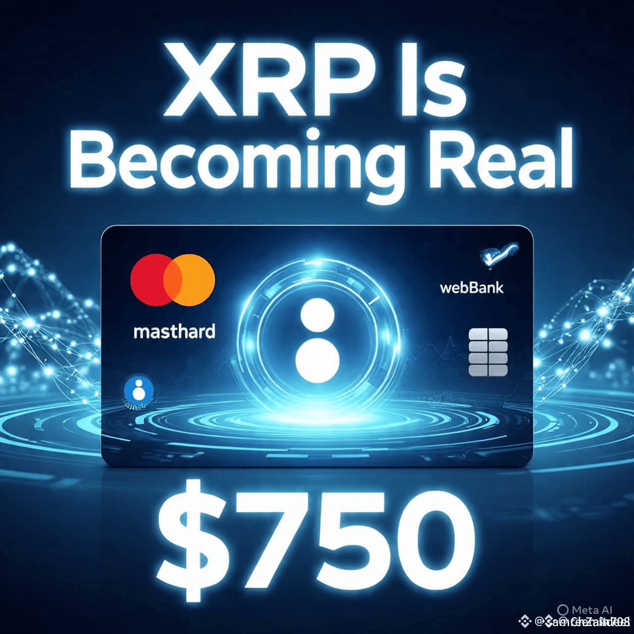 🚀 $750 $XRP IS BECOMING REAL! 🔥 Mastercard ⚡ Ripple ⚡ | ChZain708 on ...