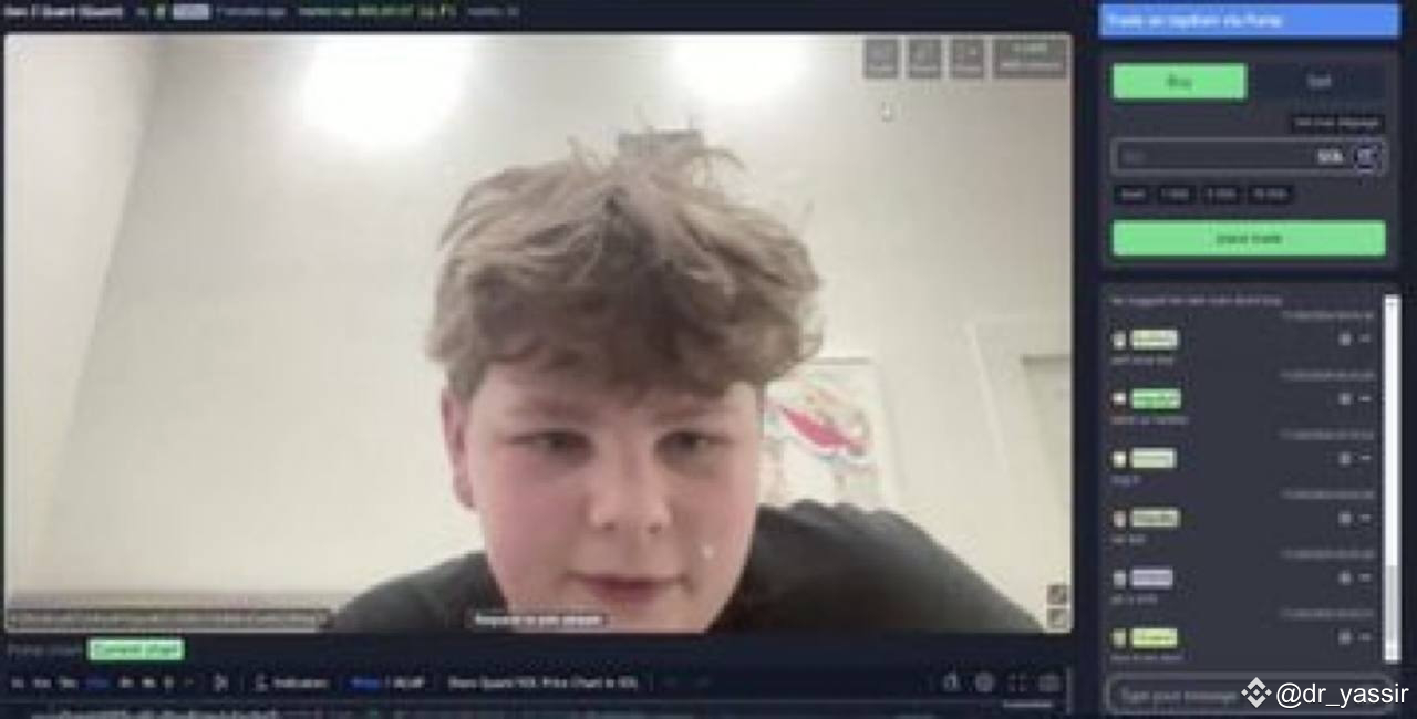 😅💥 This kid launched a meme QUANT $ hours ago ... and sol | dr_Yassir ...