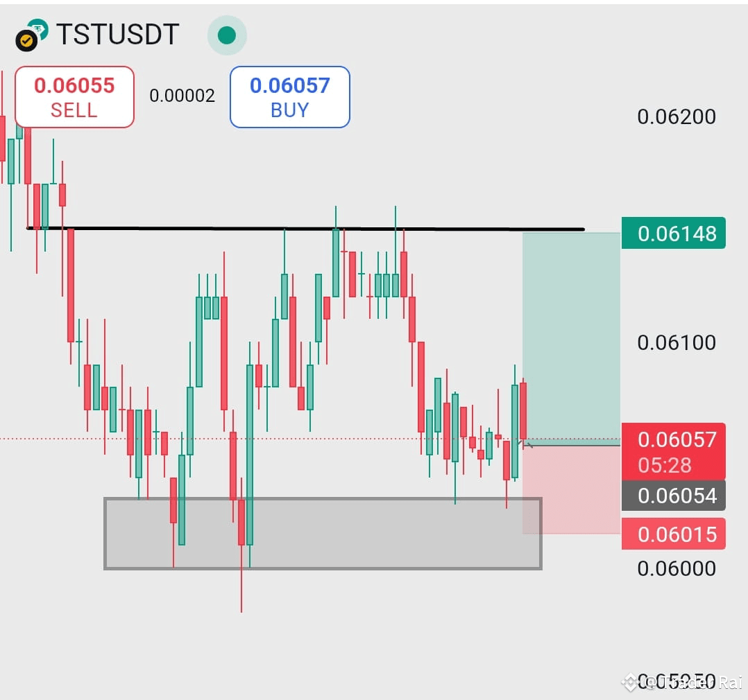 $TST – Support Bounce in Play! Will Bulls Take Over? $TS | Trader Rai ...