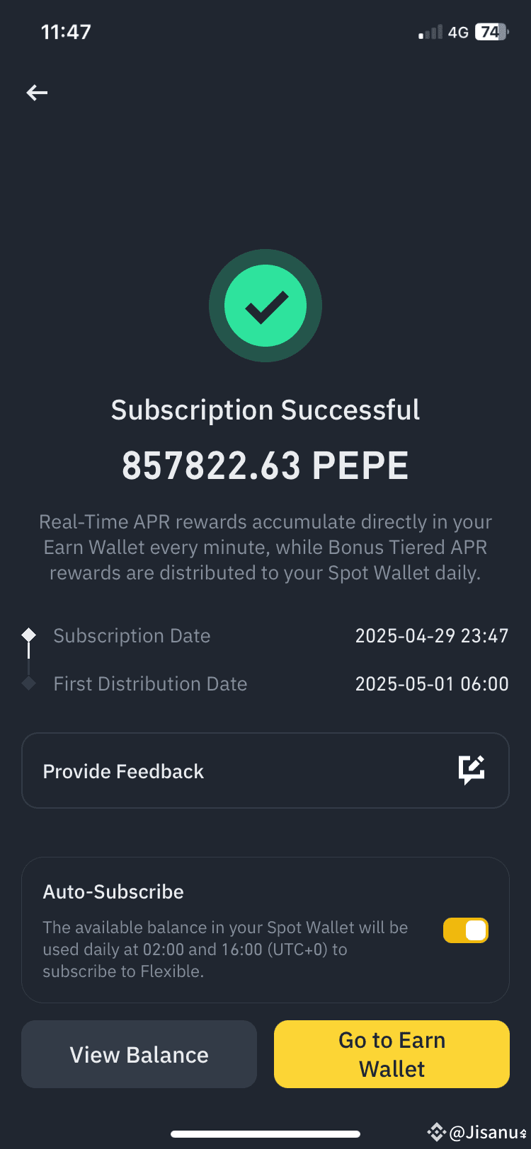 #pepe Pepe mean profit 🫰🏻 | Jisanur on Binance Square