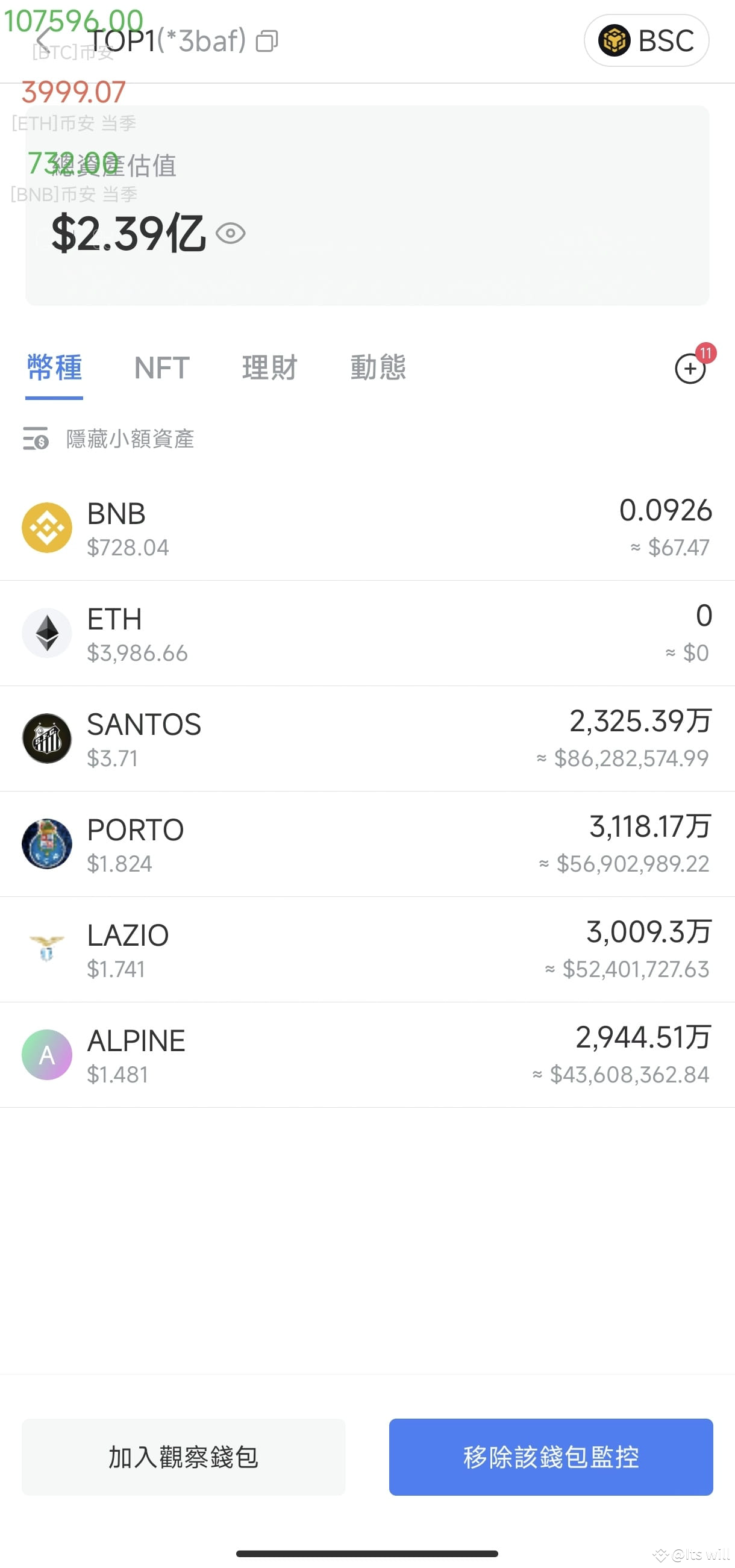 $SANTOS $LAZIO $ALPINE The images depict the coins of this | Its will ...