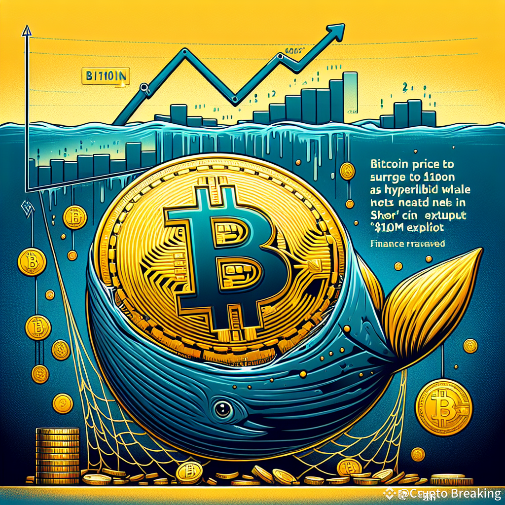 Bitcoin Price to Surge to $110K Soon as Hyperliquid Whale Nets $6.2M in ...