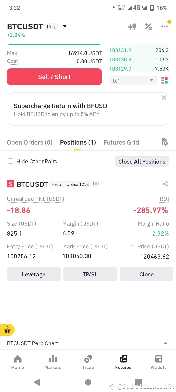 tell me about this close or hold !!!? | Sadie Satunas ni7I on Binance ...