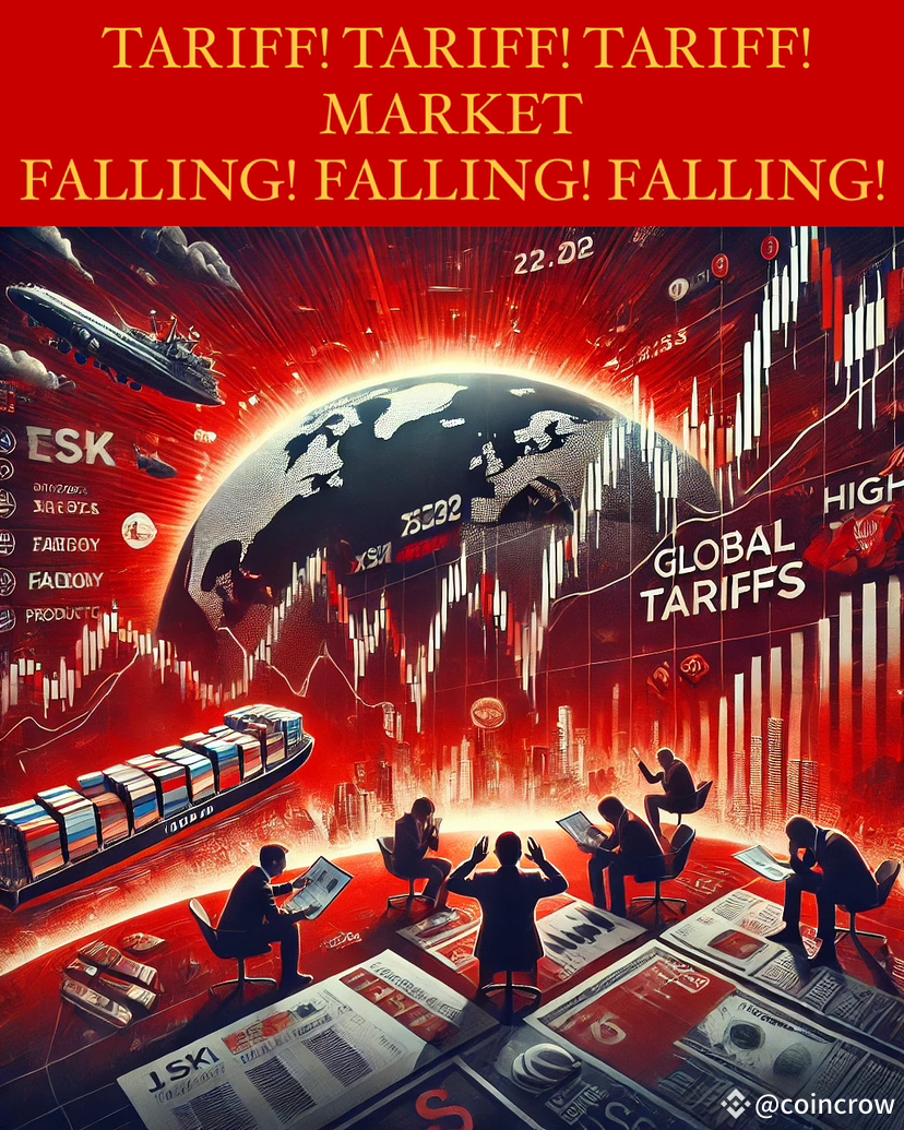 🚨 TARIFF! TARIFF! TARIFF! – MARKET FALLING! FALLING! FALLIN | coincrow ...