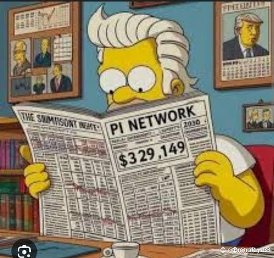 New prediction by Simpson It will be possible by pi network | airdrop ...