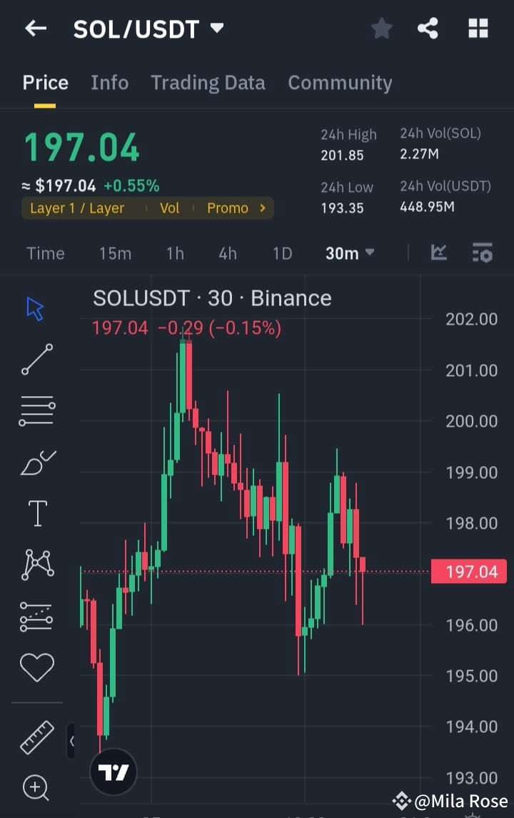$SOL /USDT Steady Move 💥 Short-term Update Alert For Bull | Mila Rose on Binance Square
