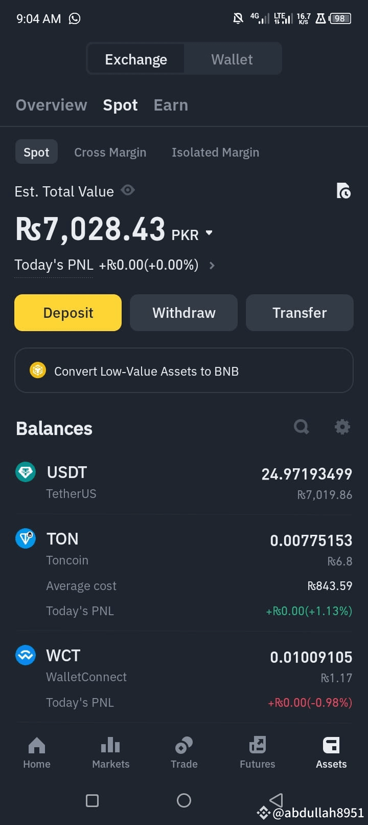 Yesterday $TON coin was decreased to 2.7 and I purchased on | Abdullah Trader Official on ...