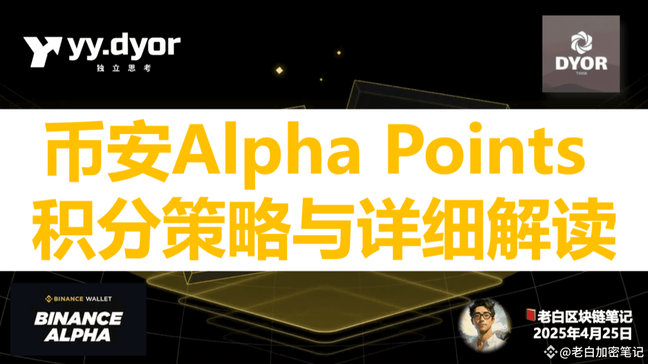 Binance Alpha Points Scoring Strategy and Detailed Interpretation by ...