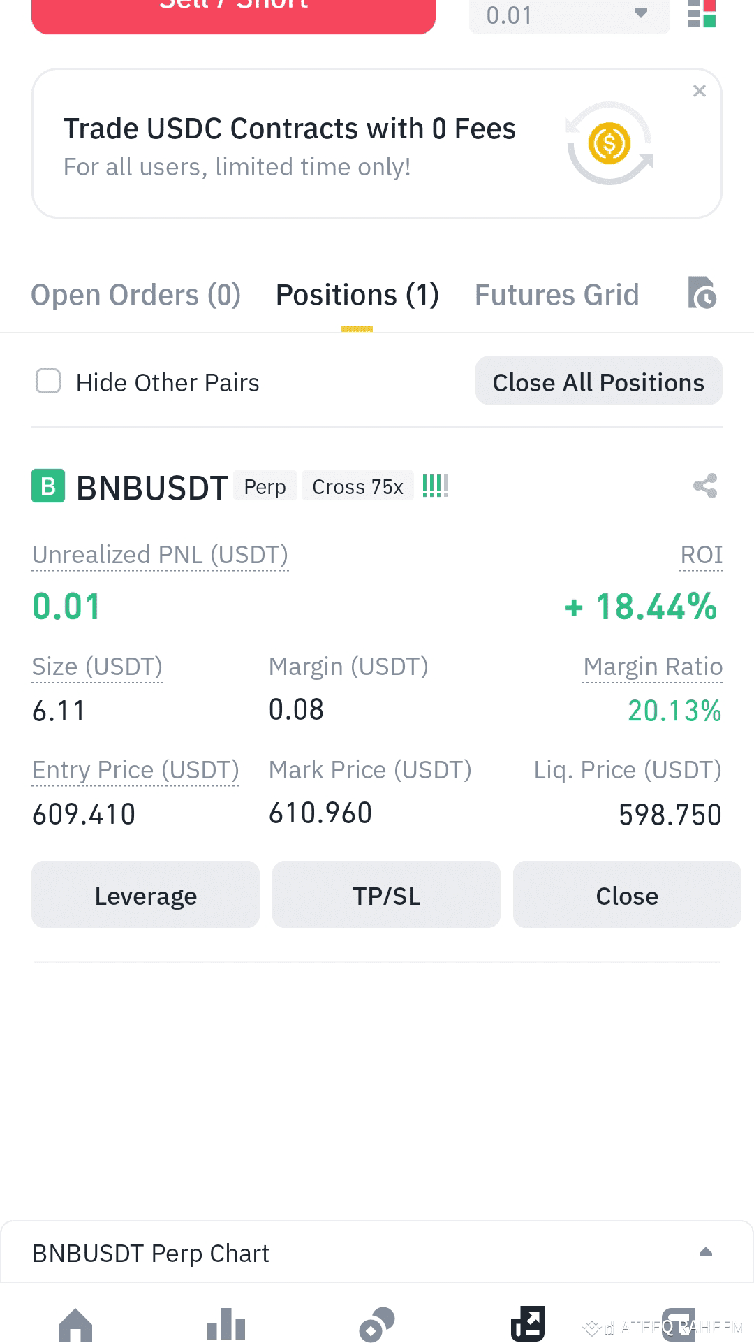 Little Profit on $BNB 😊🥳💸 | Crypto pro on Binance Square