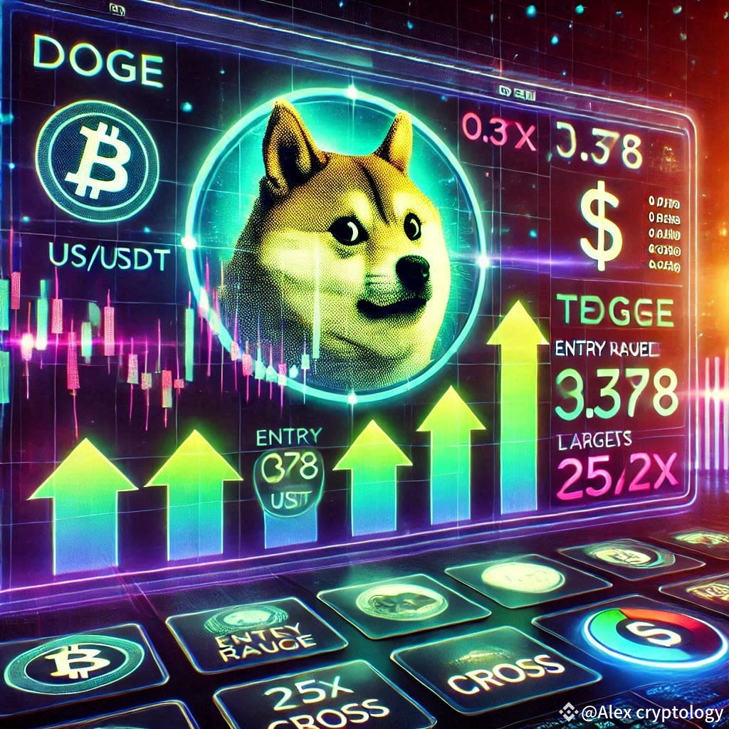 DOGE/USDT - LONG Entry : 0.378 - 0.368 Targets : 0.382 0.38 | Alex ...