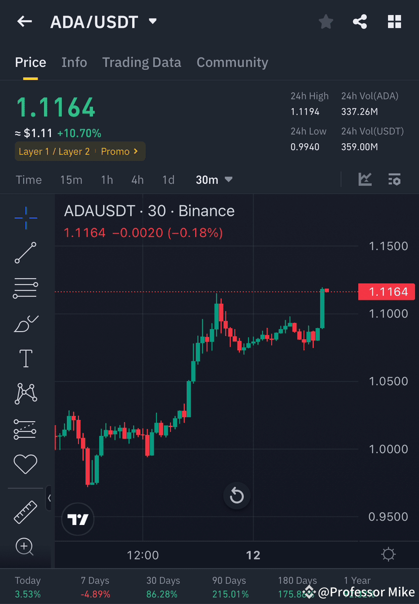 $ADA /USDT ALERT: Bull Run Confirmed – Enter Now! 🚨 Cardan | Professor ...