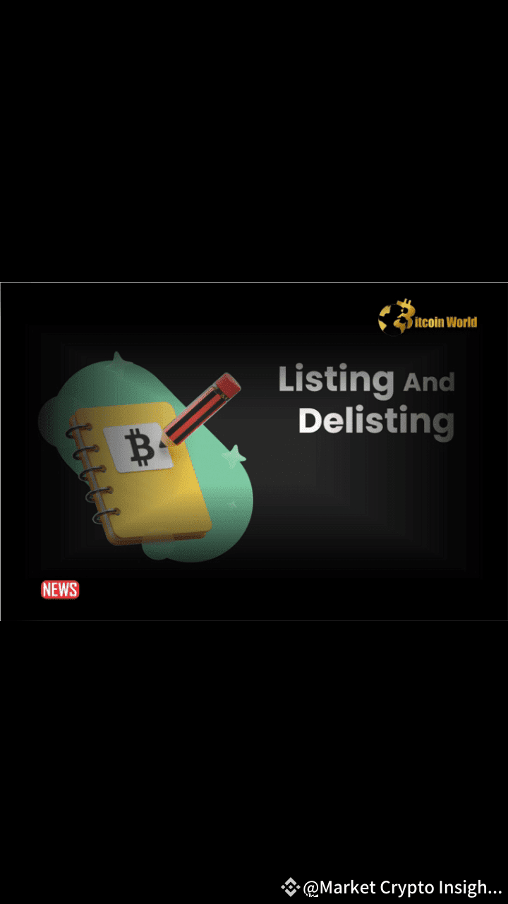 Why Coins Get Delisted from Binance 🚫 Hey crypto fam! 🚀 Ev | Market ...
