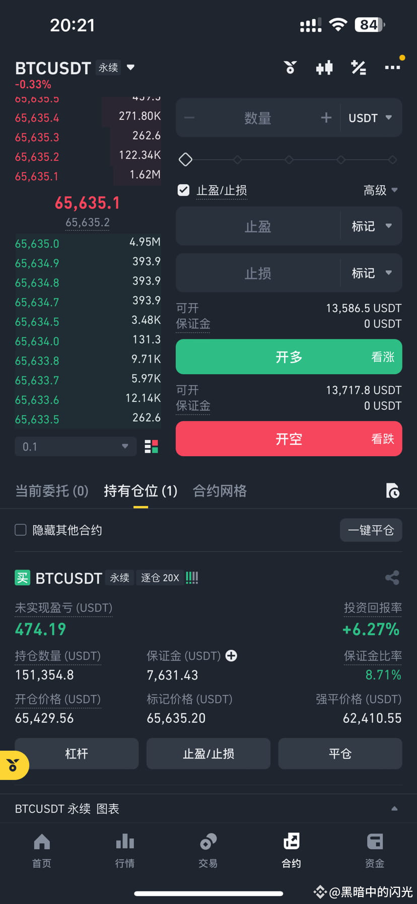 Accurate entry, BTC 69000 here I come^_^, wait and see:) | 黑暗中的闪光 on Binance Square