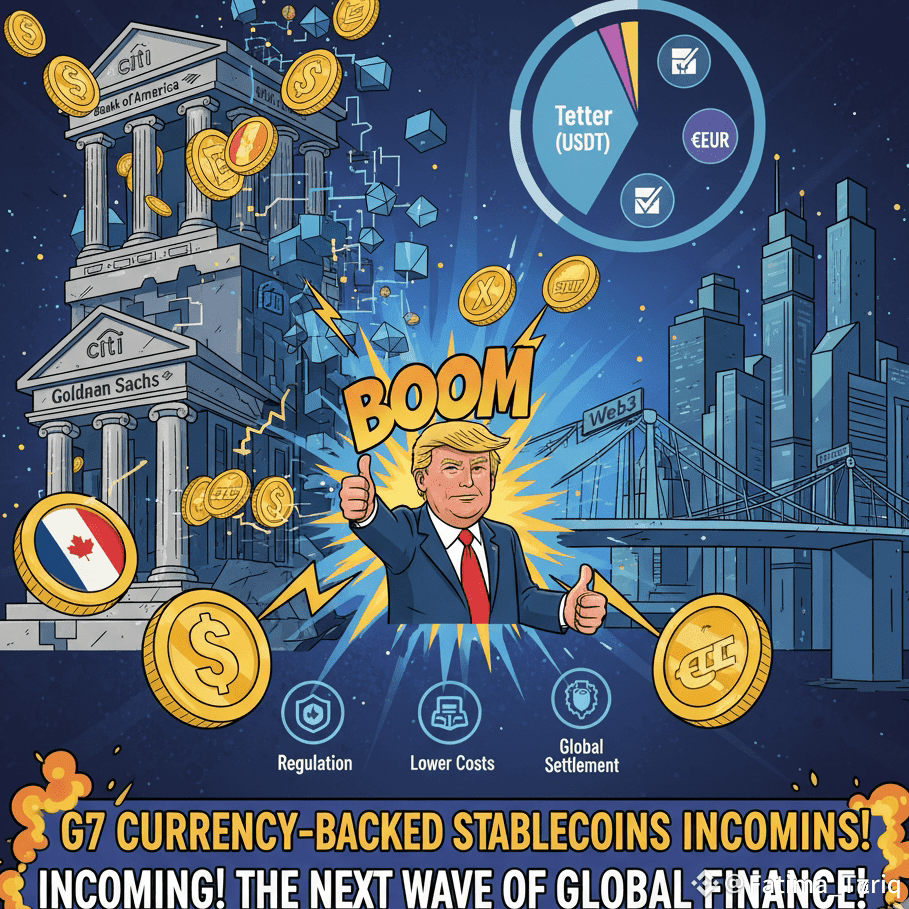 🏦 Banking Giants Move In – G7 Currency-Backed Stablecoins I | Fatima ...