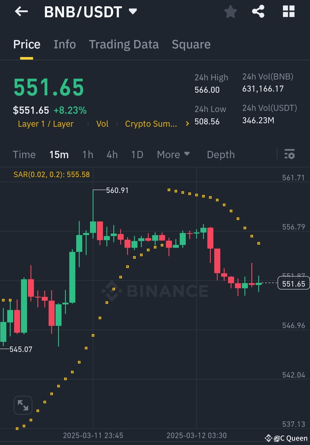 $BNB /USDT PULLBACK AFTER STRONG RALLY – WHAT’S NEXT? $BN | C Queen on Binance Square