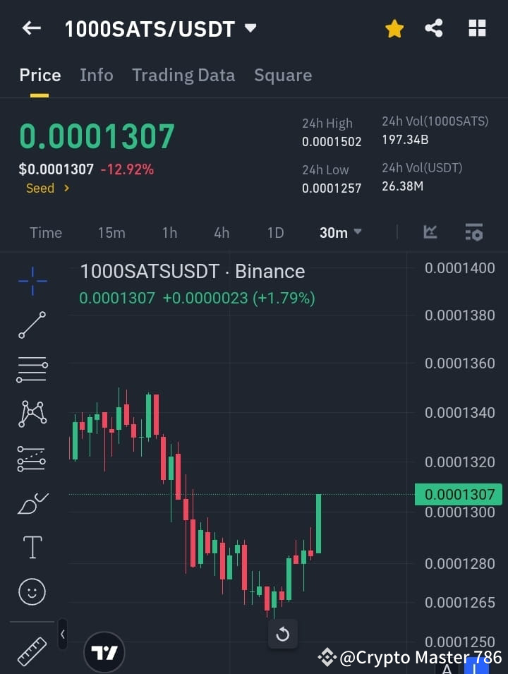 $1000SATS /USDT Bull Run Alert! 💯 🔥 Bullish Surge Incomi | Crypto Master 786 on Binance Square