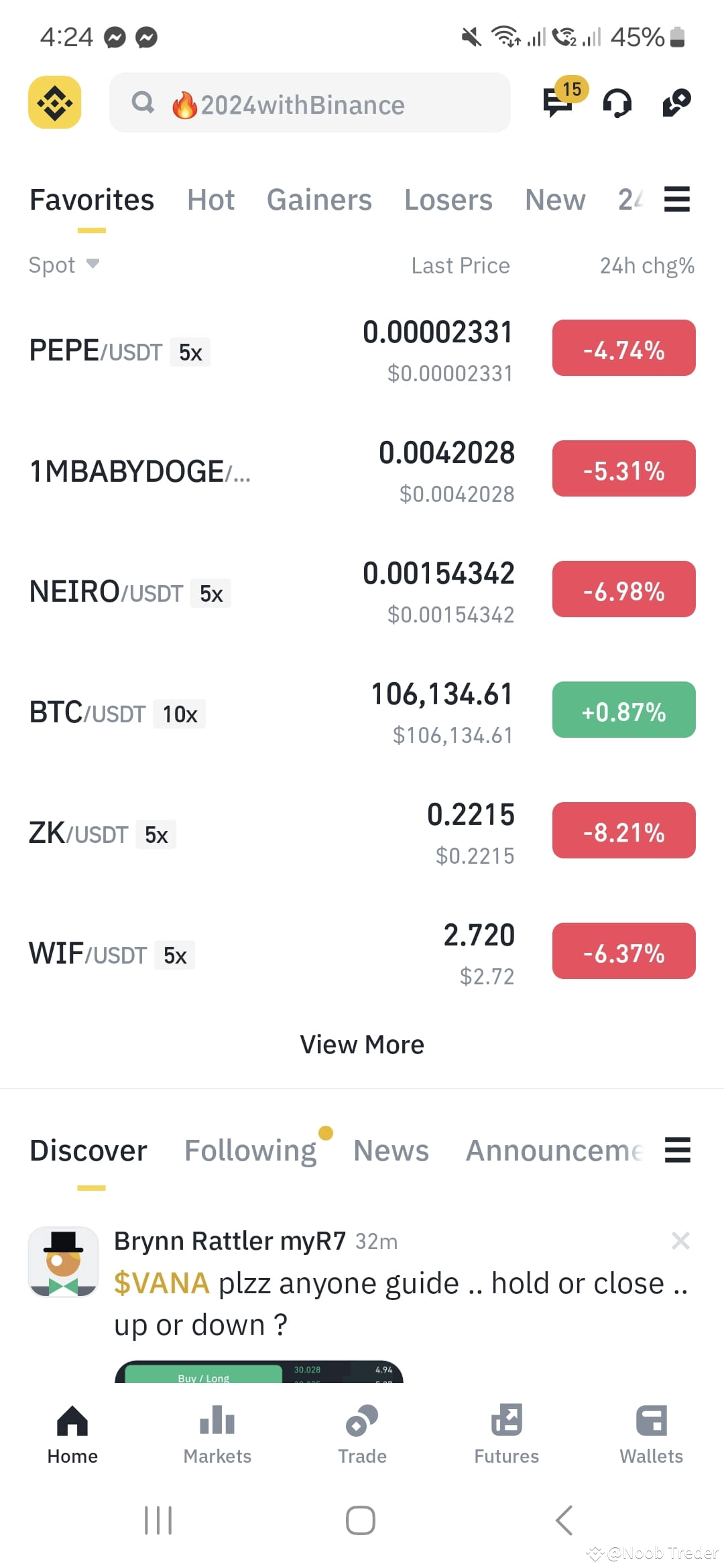 why are market not following BTC. | Noob Treder on Binance Square