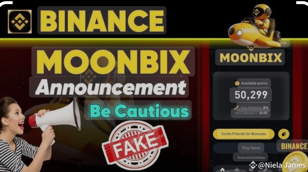 🚫🚫 NO CHEATING TOLERATED IN MOONBIX 🚫🚫 Binance has uncovered unusual activity on the Moonbix le ...