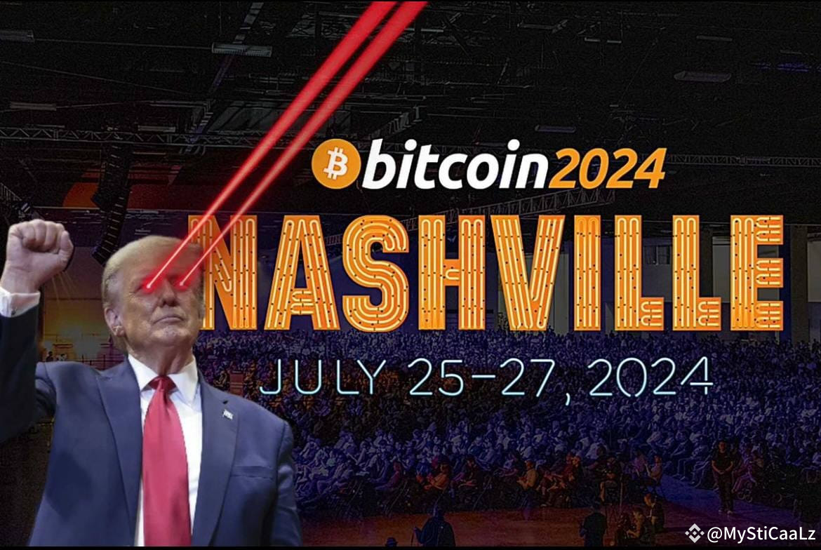 Trump expected at Bitcoin 2024 conference 💰 Program for 20 | MyStiCaaLz ...