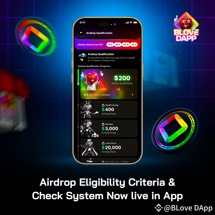 🚨 THE Airdrop Eligibility & Check System Is now LIVE! 🚨 💥 | BLove DApp ...