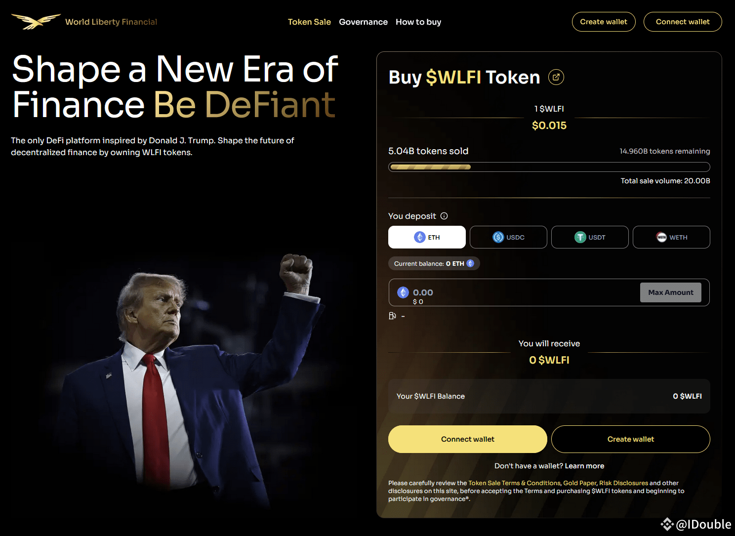 📈Shape a New Era of Finance Be DeFiant🚀🌕 💹The DeFi | IDouble on Binance ...