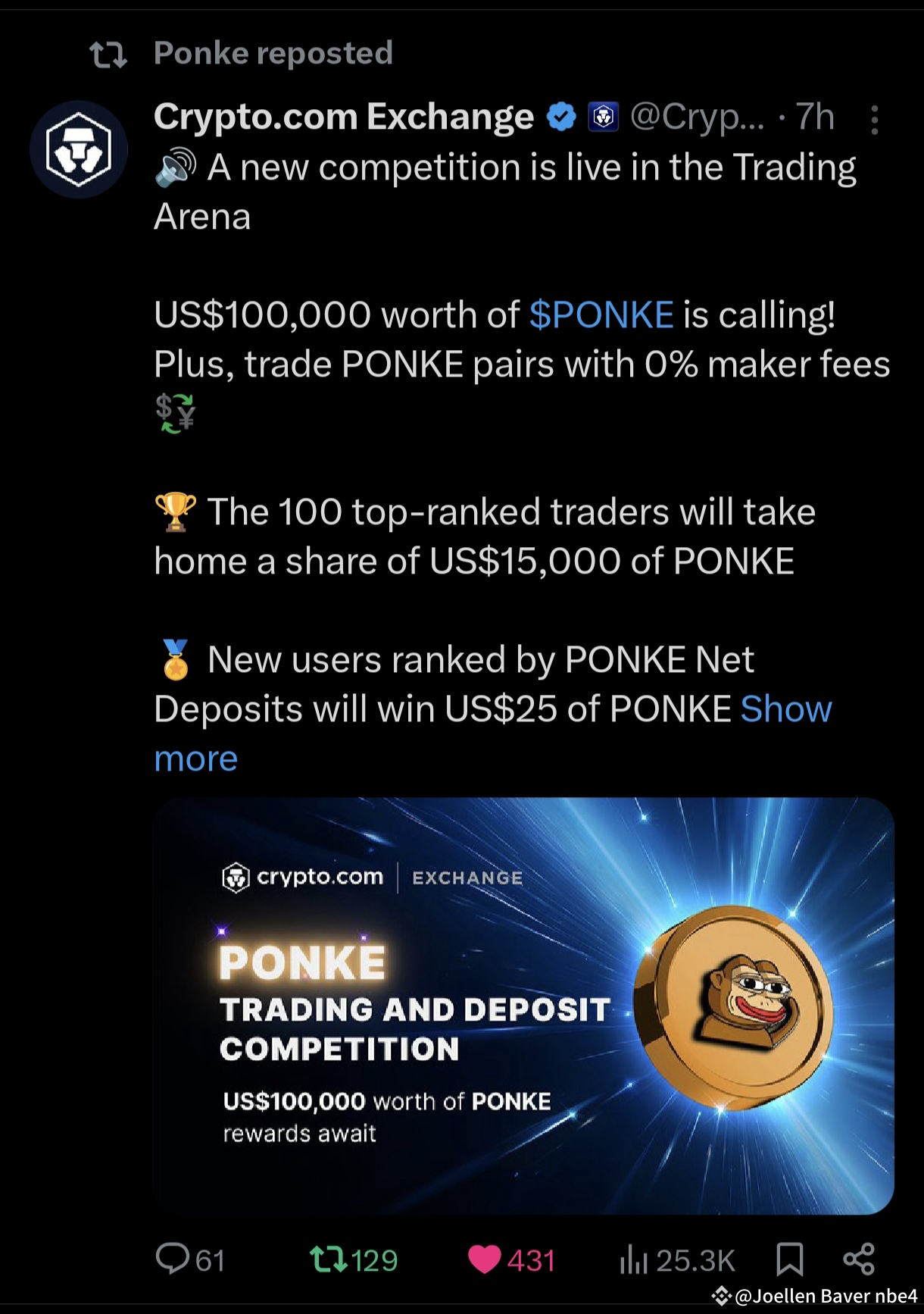 $PONKE là đồng tiền meme tốt nhất trên Solana chain. Có biểu | Joellen ...