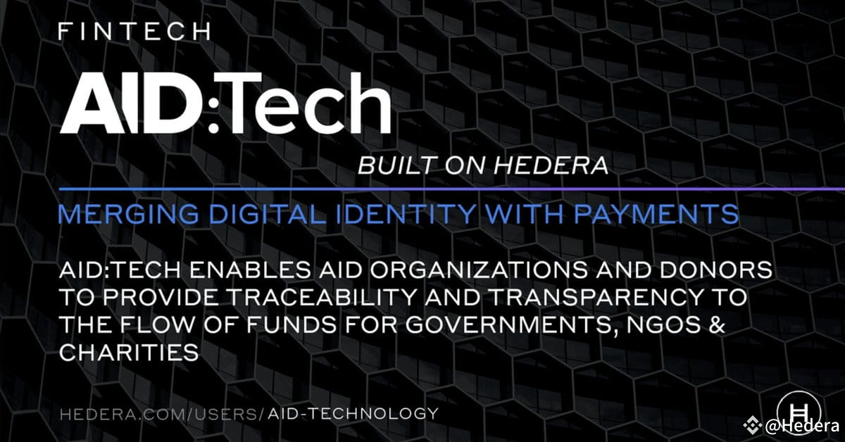 🌐 @aidtechnology is revolutionizing global aid distribution | Hedera on Binance Square
