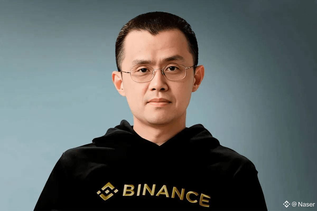 Binance founder CZ and former CEO says: "The current America | Naser ...