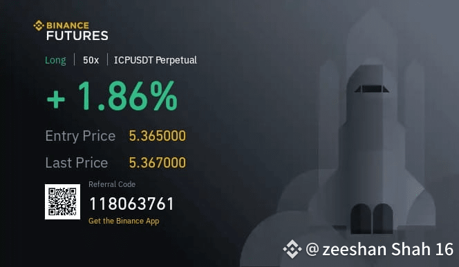 $ICP New Trade Open, Take Profit 5.55 You Guys can follow Me | zeeshan ...
