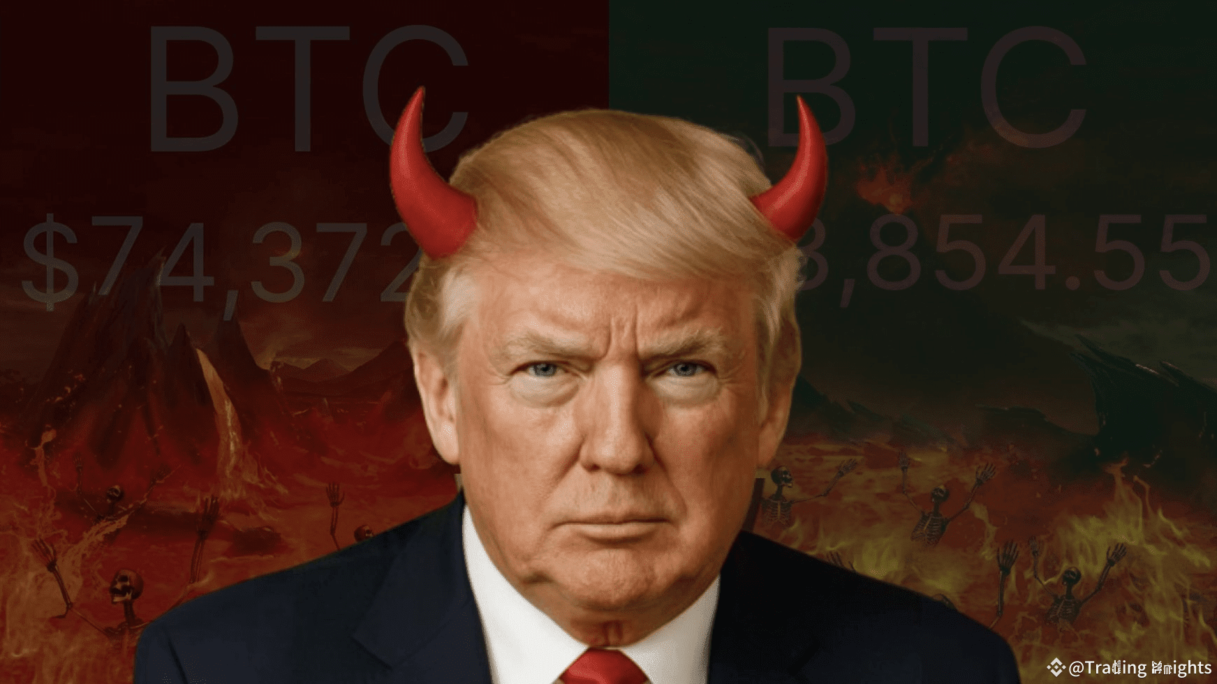 🚨 Trump Faked the $BTC Pump – The Real Crash Could Be Near | Trading ...