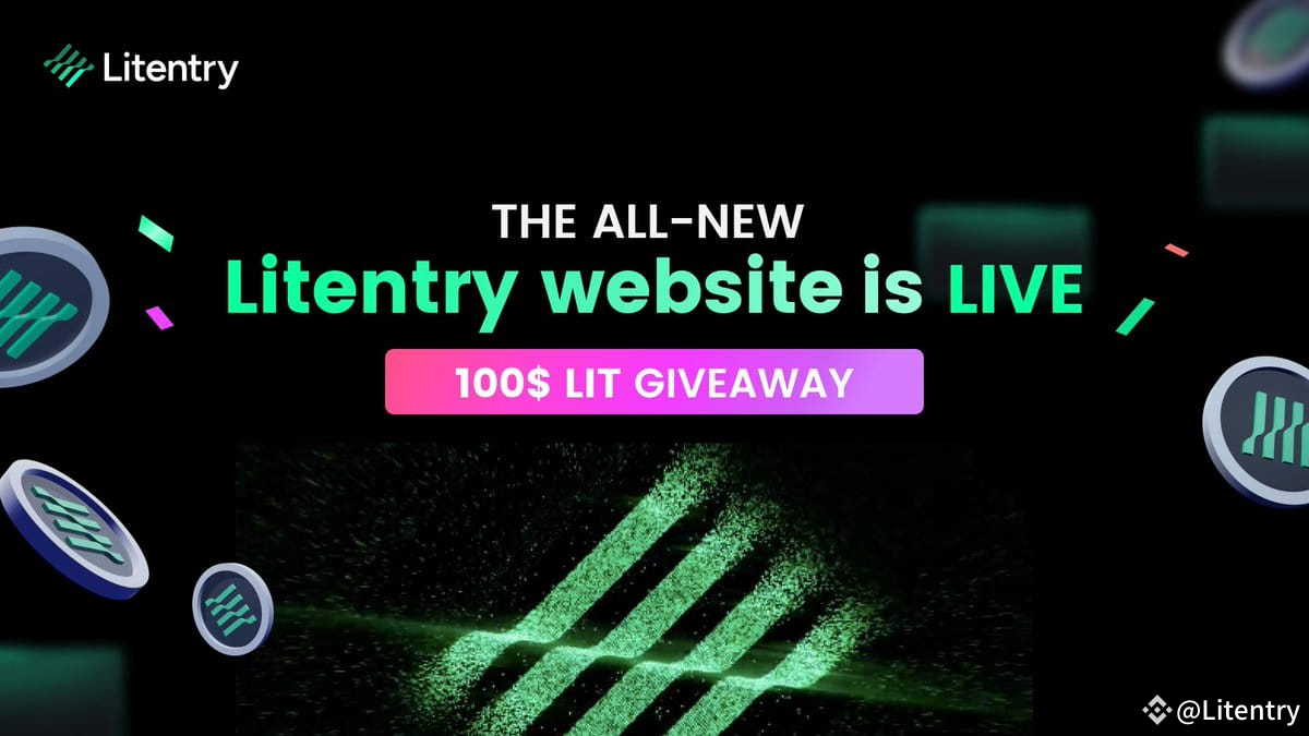 It's HERE🚀The all-new Litentry Website is LIVE with a givea | Litentry on Binance Square