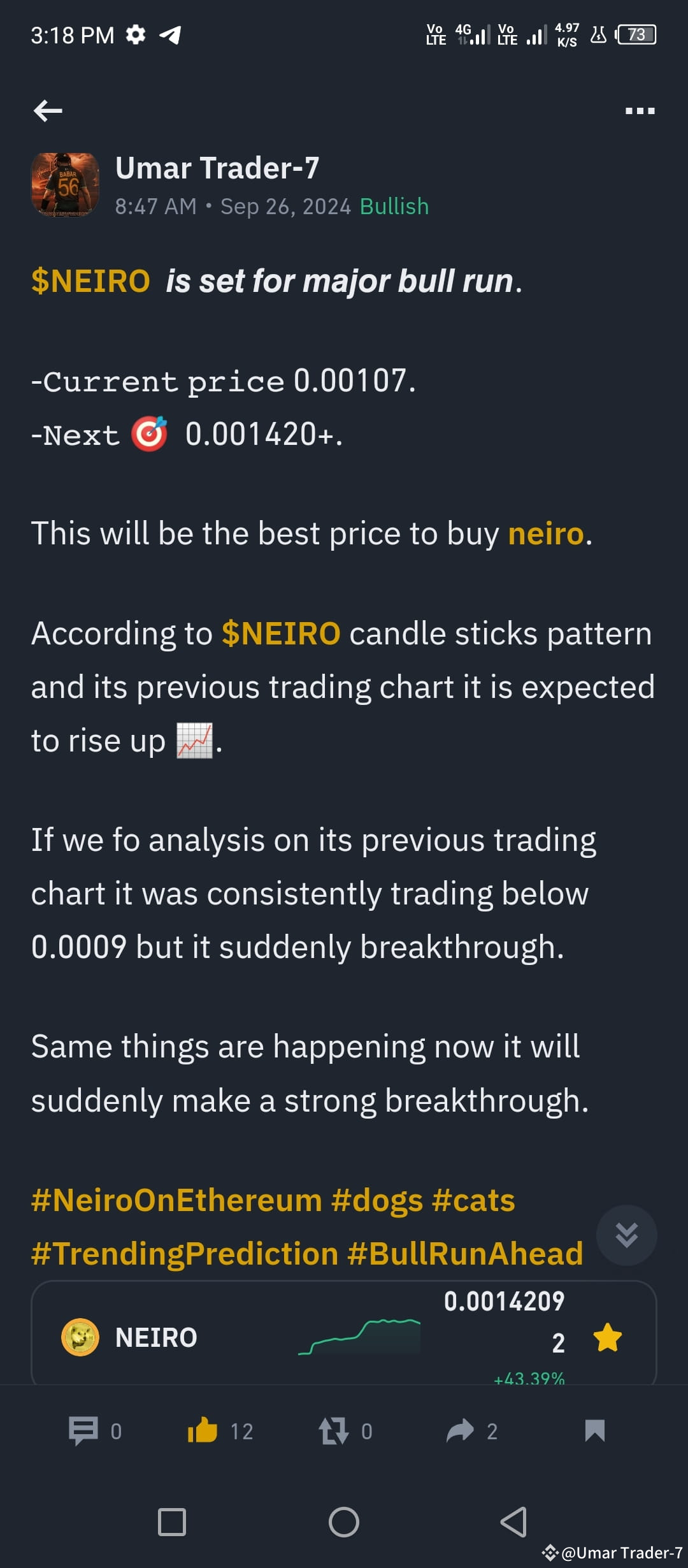 𝙋𝙧𝙤𝙫𝙚𝙙 𝙢𝙮 𝙨𝙚𝙡𝙛 𝙧𝙞𝙜𝙝𝙩 😎📈 𝙈𝙮 | UF Candle Sticks Patterns on Binance Square