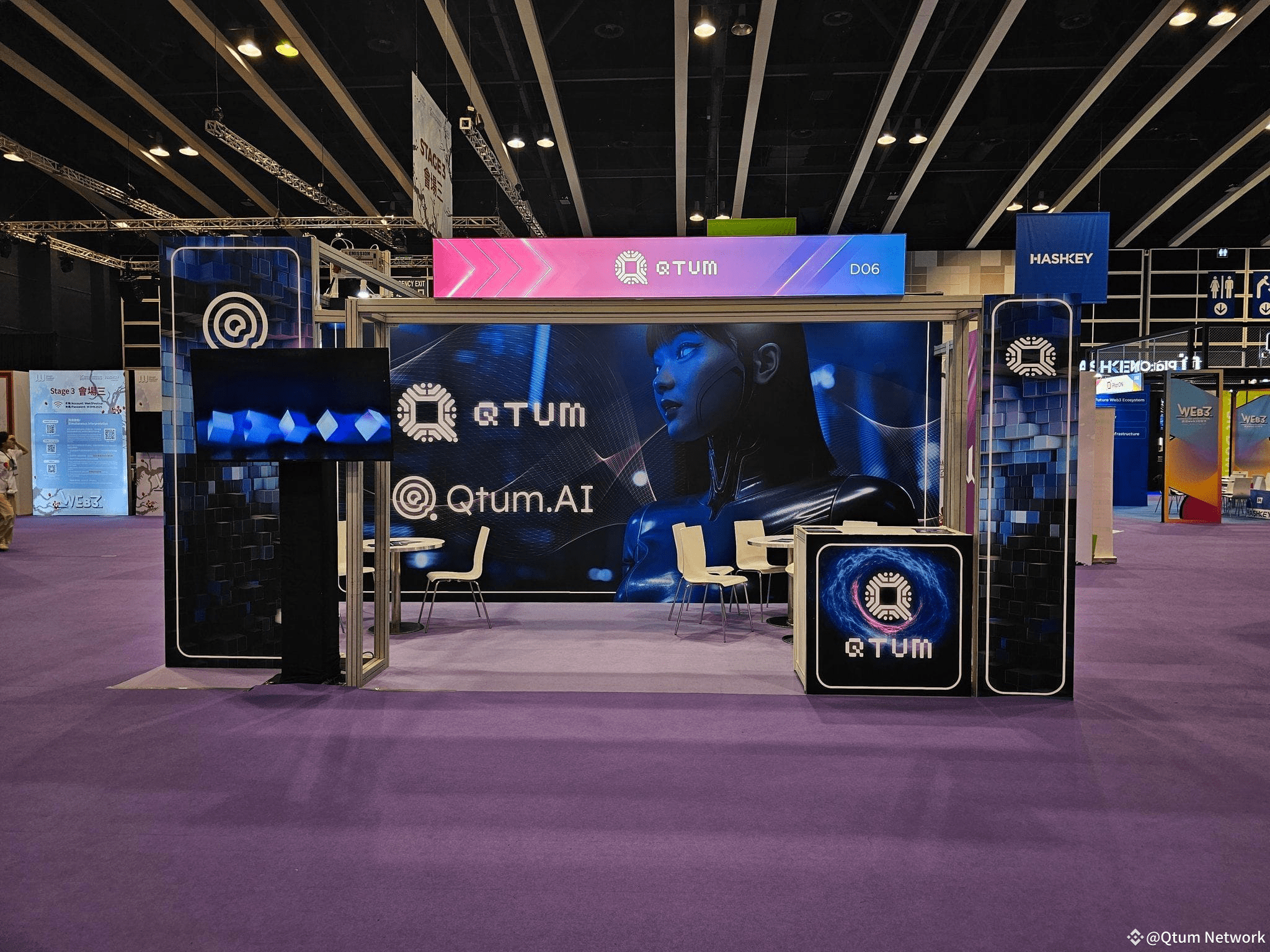 Great show @festival_web3 Glad we sponsored the show, very | Qtum Network on Binance Square