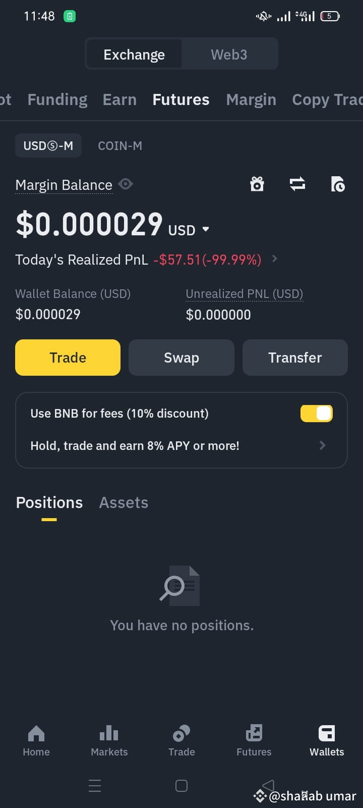 last day with crypto 🥲 | shahab umar on Binance Square