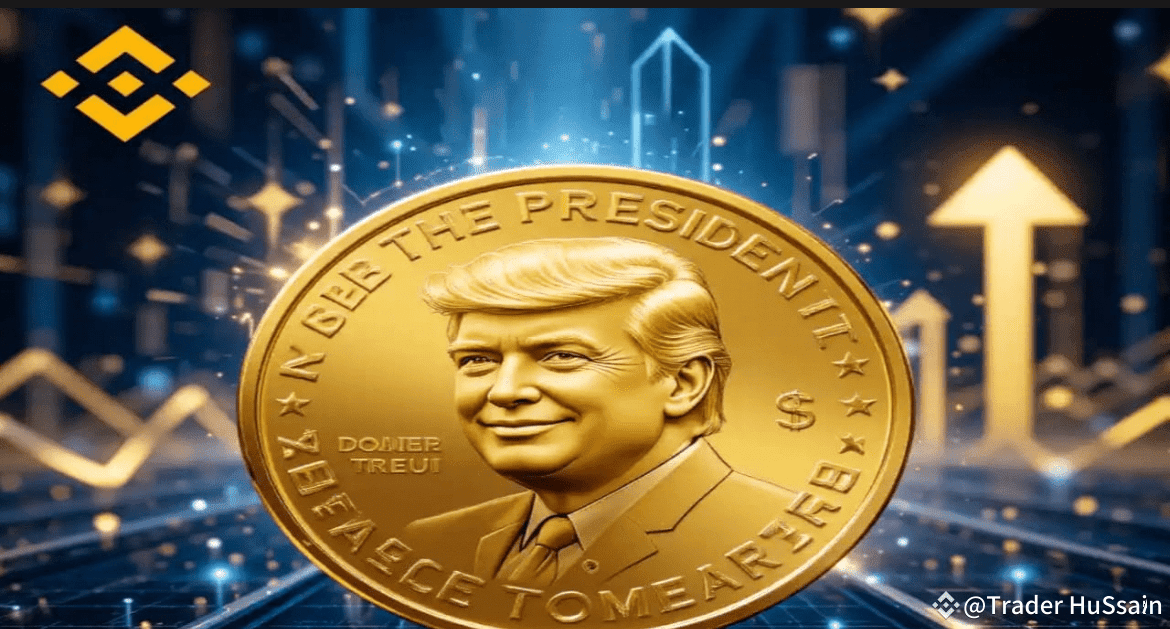 🗞️ BREAKING: $TRUMP Coin Skyrockets After Dinner Invite Ann | Trader HuSsain on Binance Square