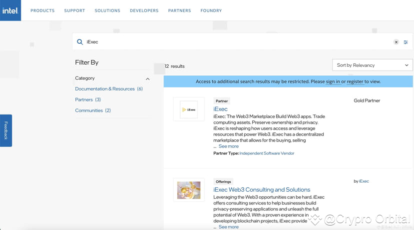 The Intel's official website offers 12 partnership proposals | Crypro ...