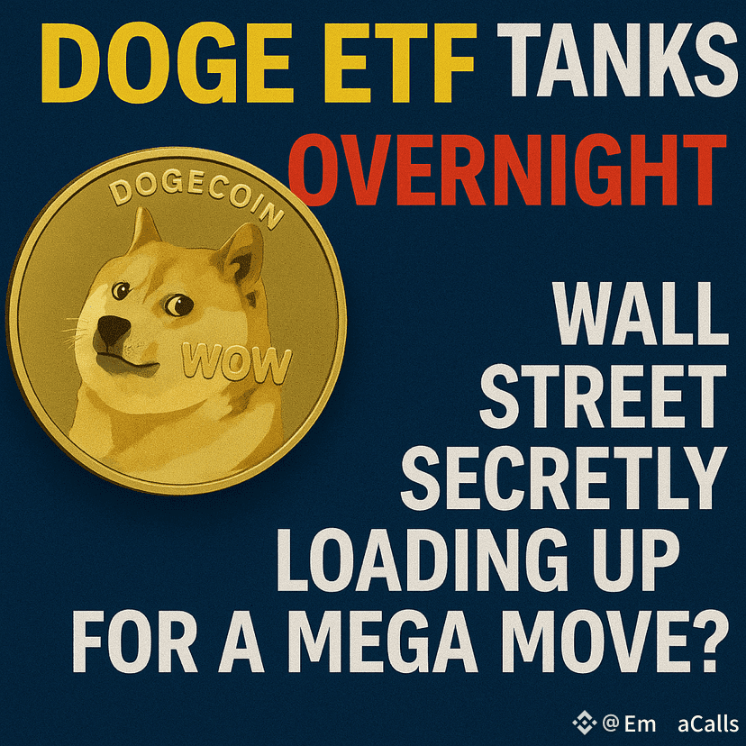 🔥 DOGE ETF Tanks 80% Overnight Is Wall Street Secretly | EmmaCalls on ...