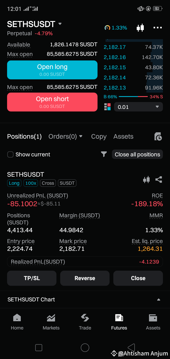 $ETH i need minimum 2 year crypto experience man 😭😭$ETH #M | Ahtisham ...