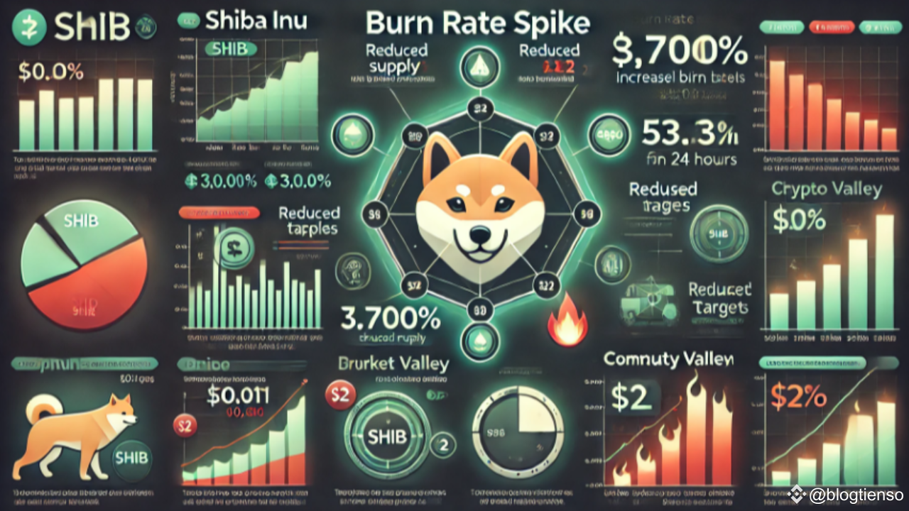 Shiba Inu ($SHIB) Burn Rate Spikes 3,700% – Will SHIB Really Hit $2? | blogtienso on Binance Square