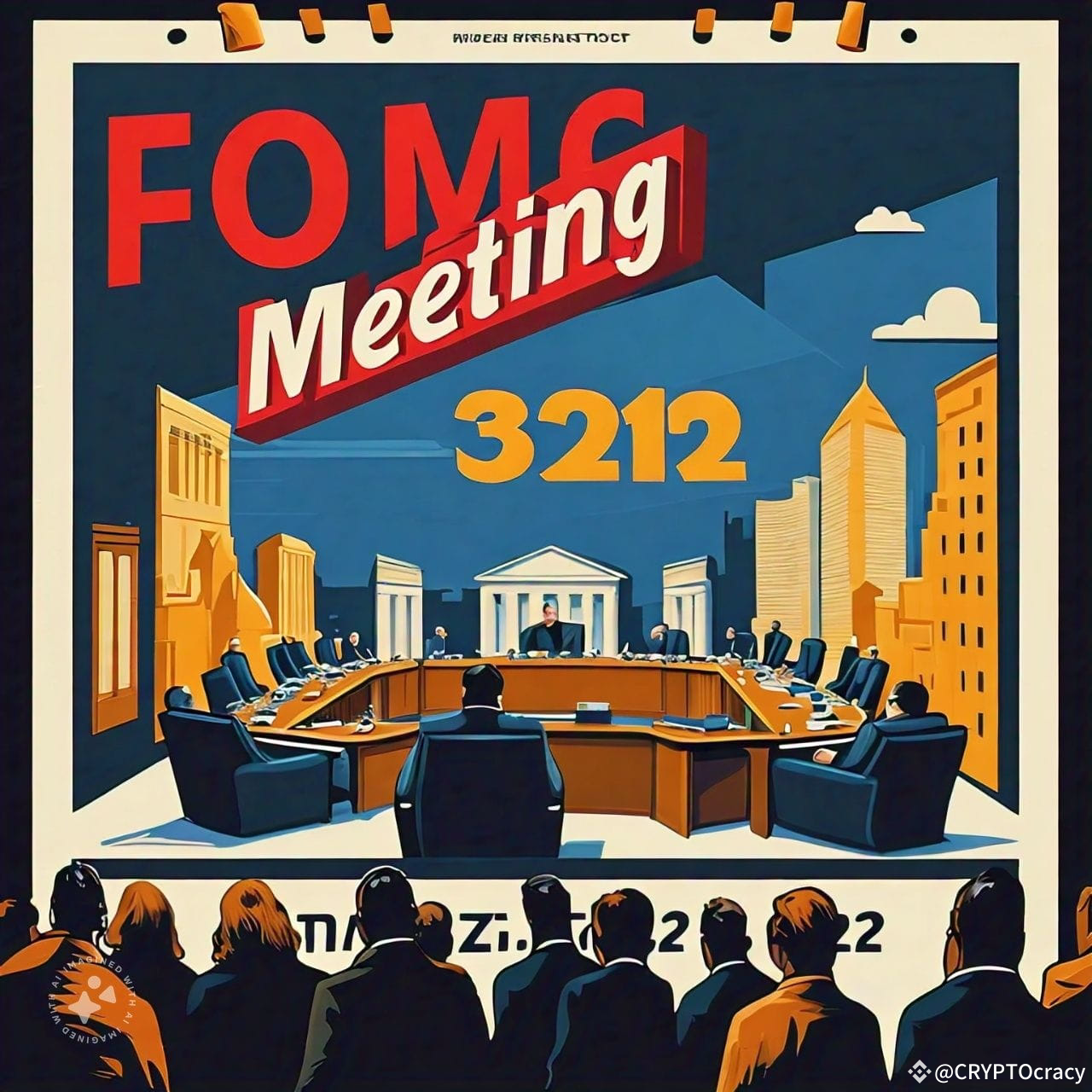 🚨 FOMC meeting 🚨 The ongoing #fomc | CRYPTOCRACY on Binance Square